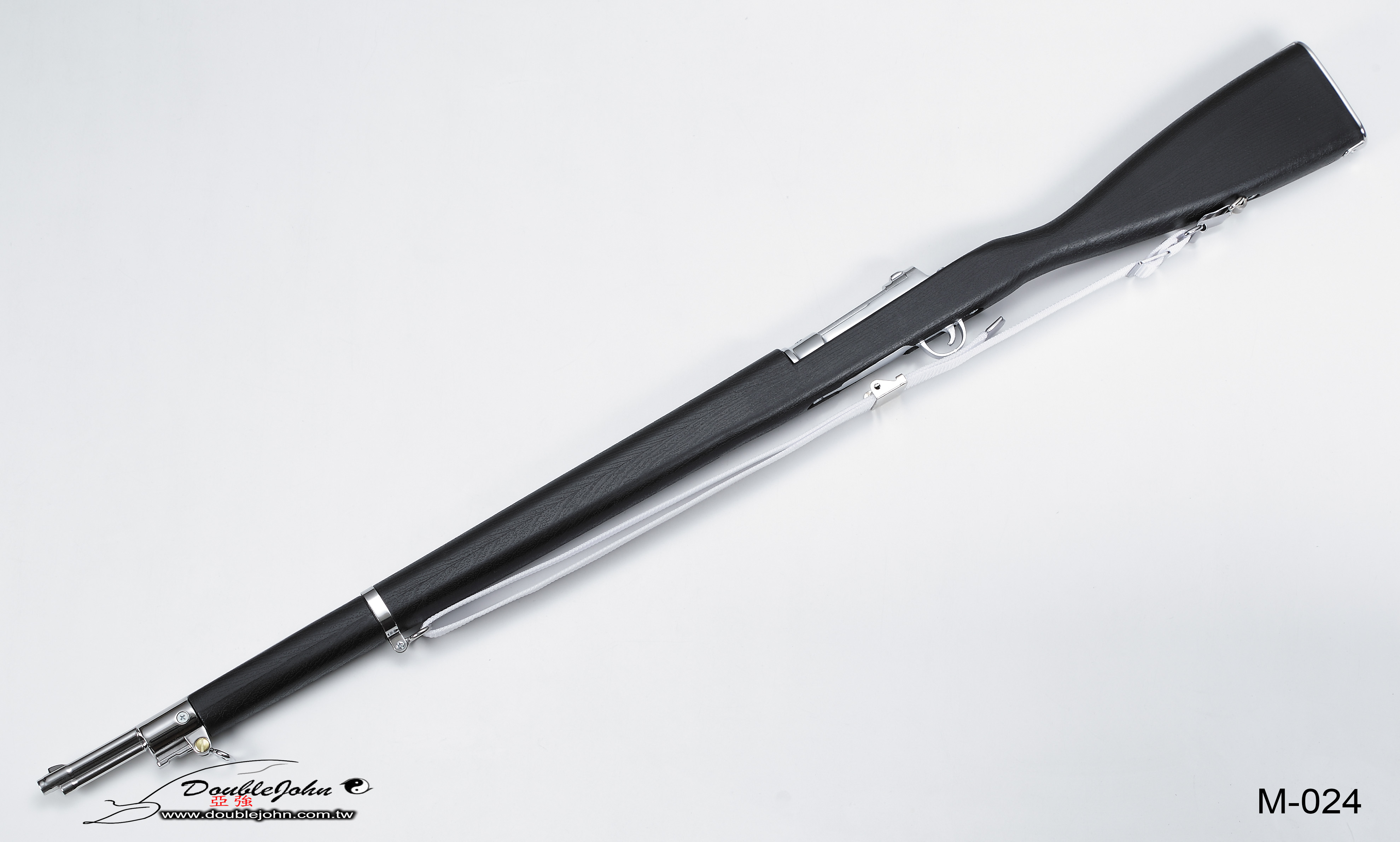 Military Training series軍用練習系列/M-024 Ceremonial Gun- Male 儀隊槍-男-亞強模具.雙強刀研